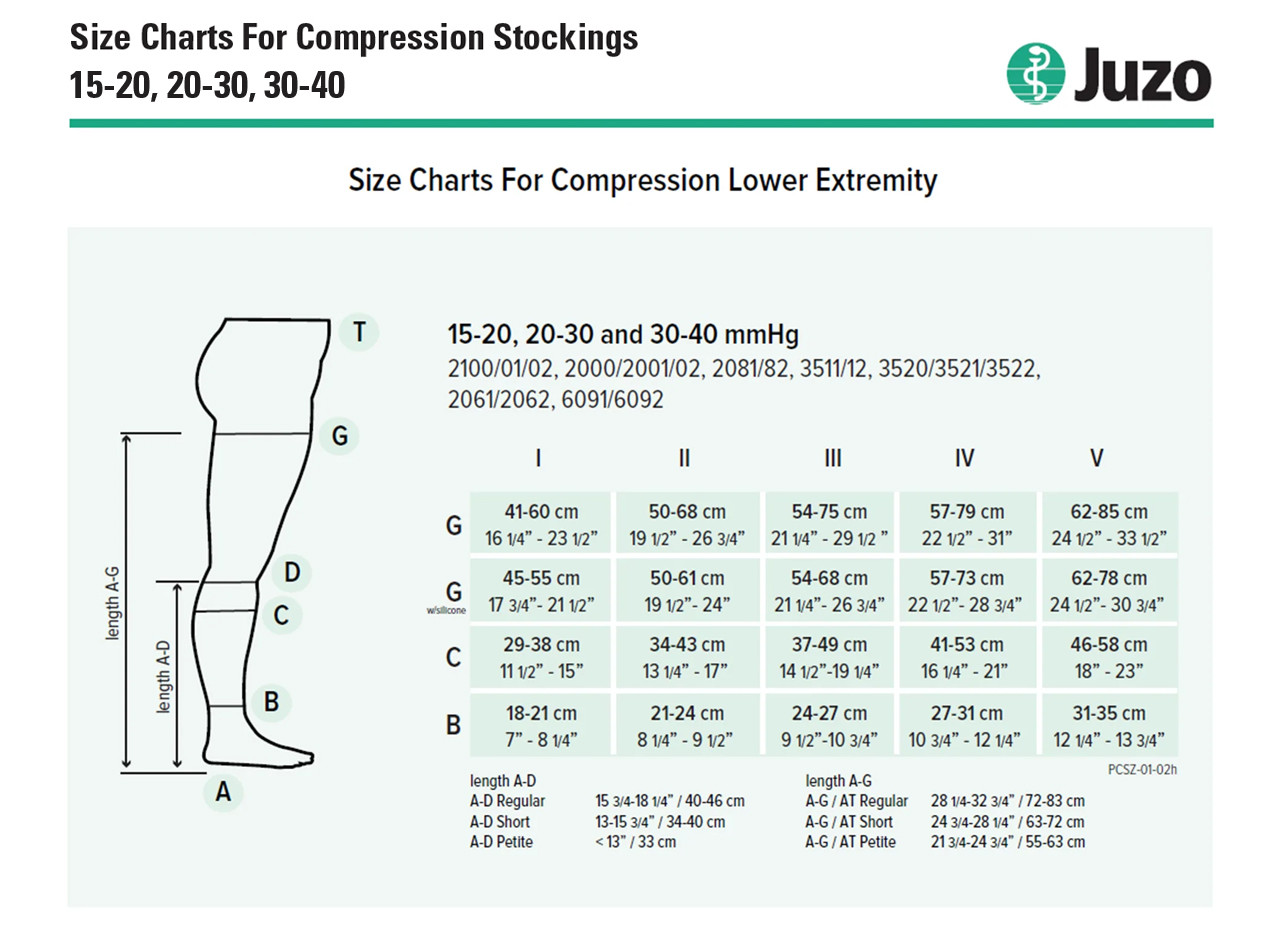 Juzo Dynamic Knee, FF, 20-30 mmHg