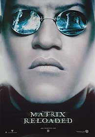 THE MATRIX RELOADED (Advance Reprint Trinity Head) POSTER buy movie ...