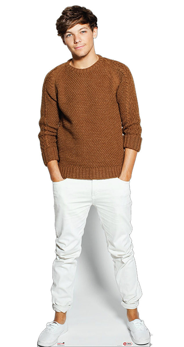 Louis Tomlinson From One Direction Lifesize Cardboard Cutout. Buy ...