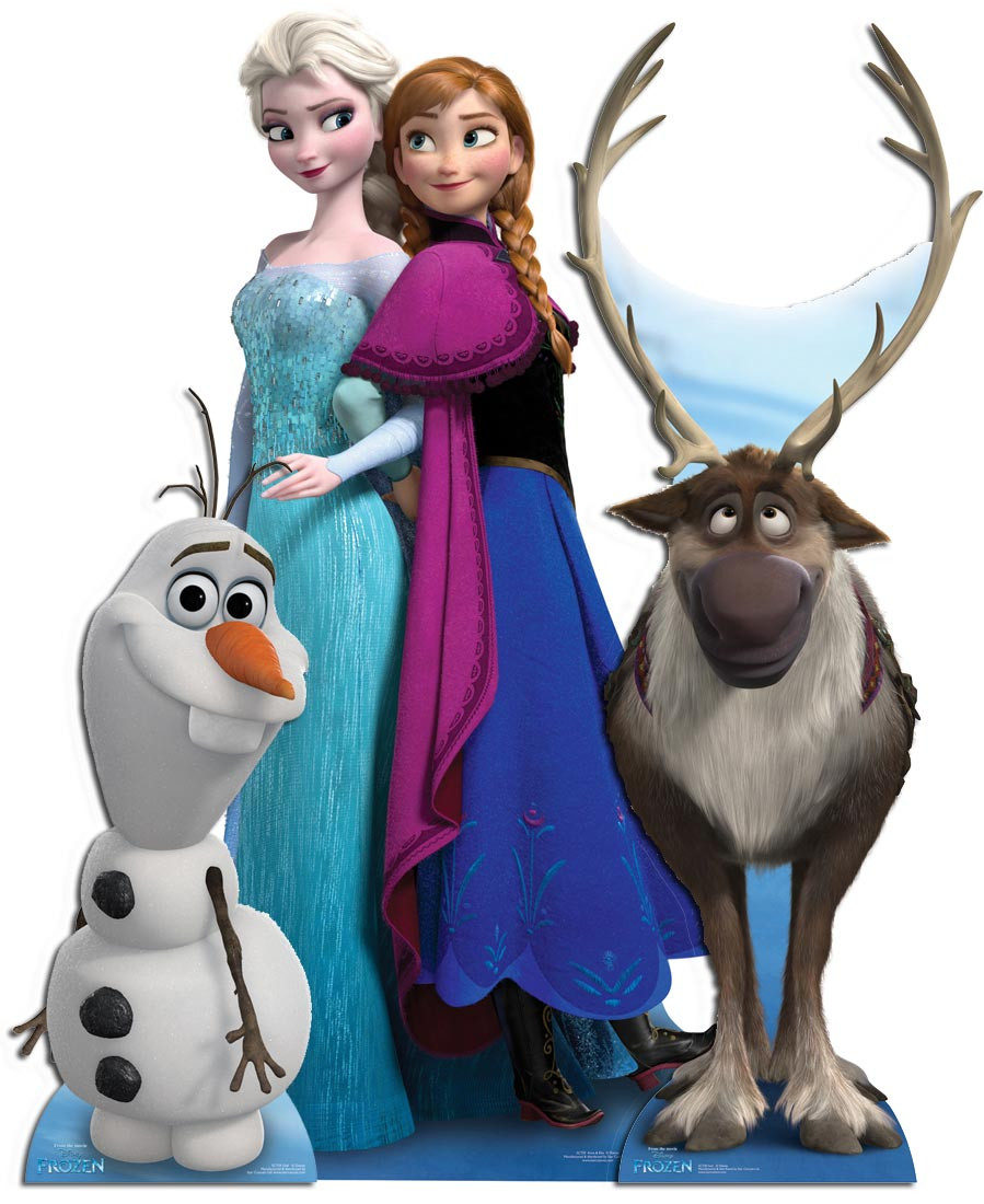 Elsa from Frozen Cardboard Cutout. Buy Disney Frozen standups ...
