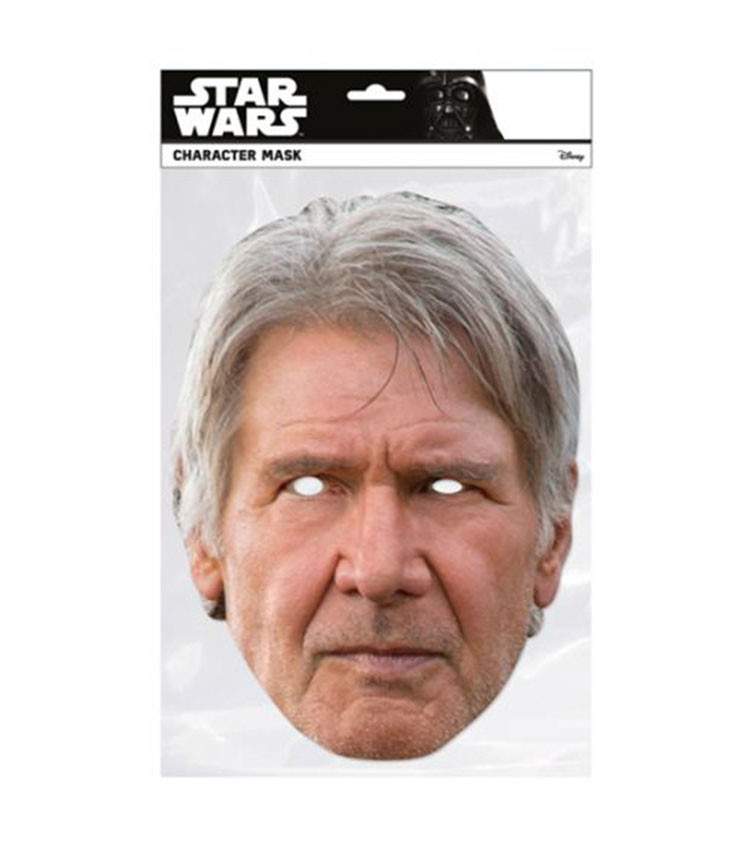Obi-Wan Kenobi Offizielle Star Wars Single Card 2D Party Gesichtsmaske