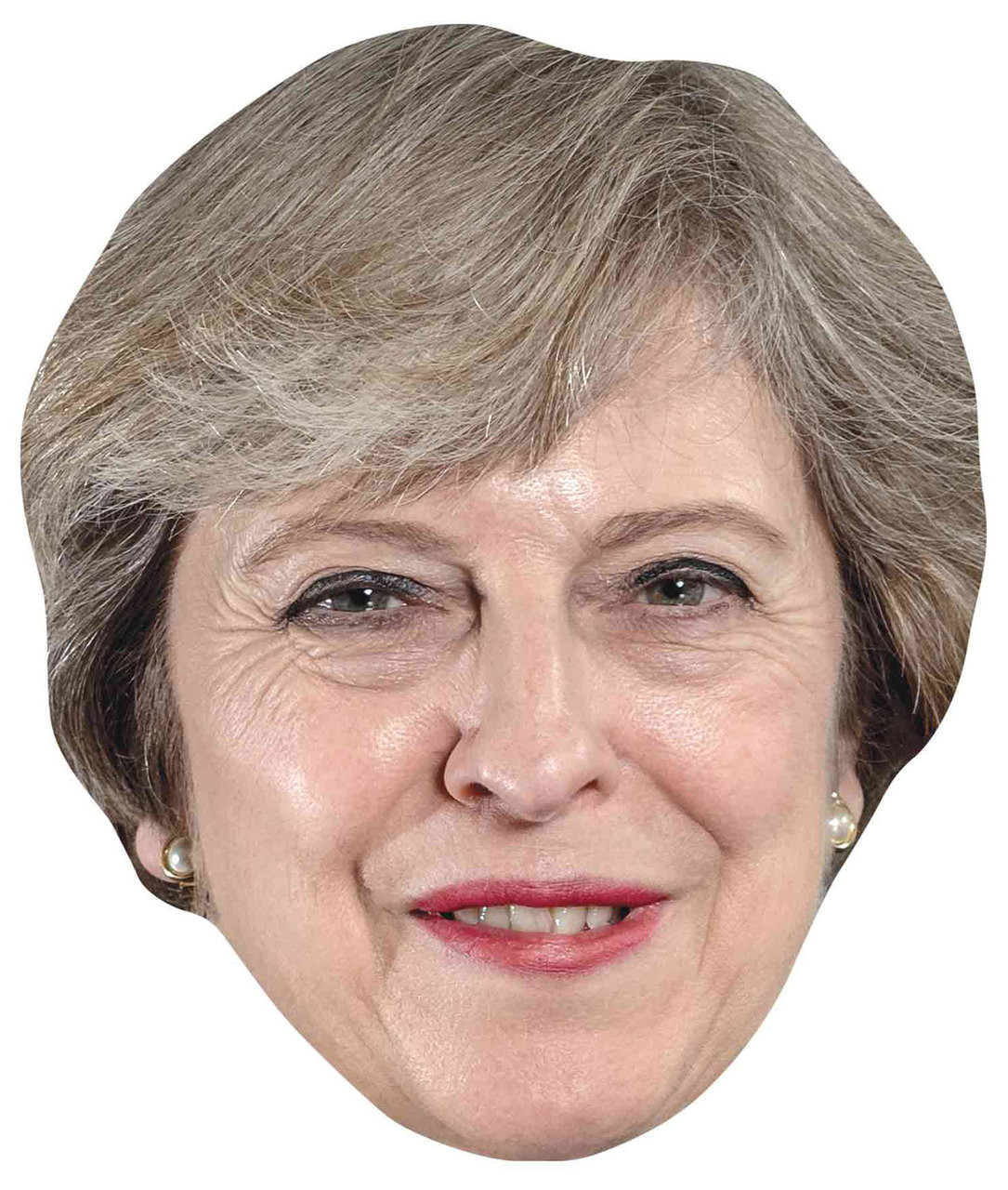 Brie Larson Single 2D Card Party Face Mask