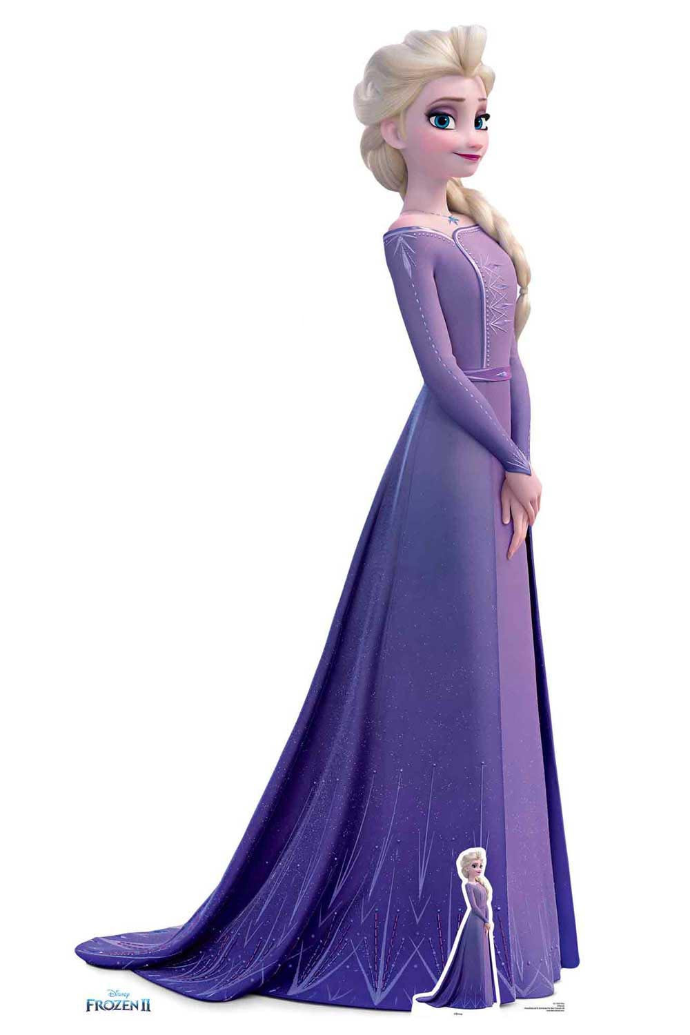 Elsa aus Frozen Cardboard Cutout. Kaufen Sie Disney Frozen Stand-Ups ...