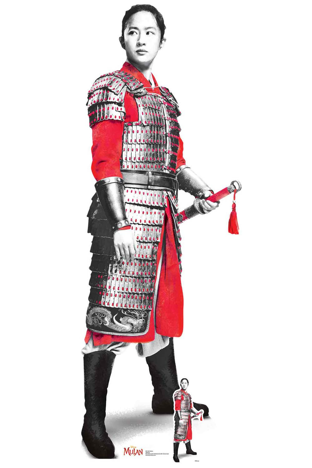 Mulan (Liu Yifei) Official Lifesize Cardboard Cutout / Standup