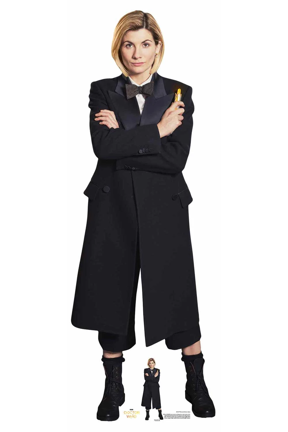 The 13th Doctor Who Jodie Whittaker Spyfall Suit Official Cardboard Cutout