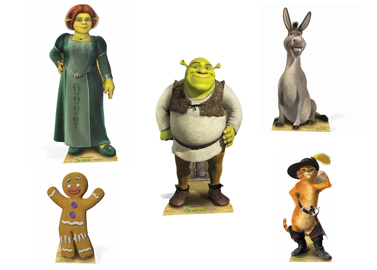 Shrek Lifesize Cardboard Cutouts, Standees and Standups