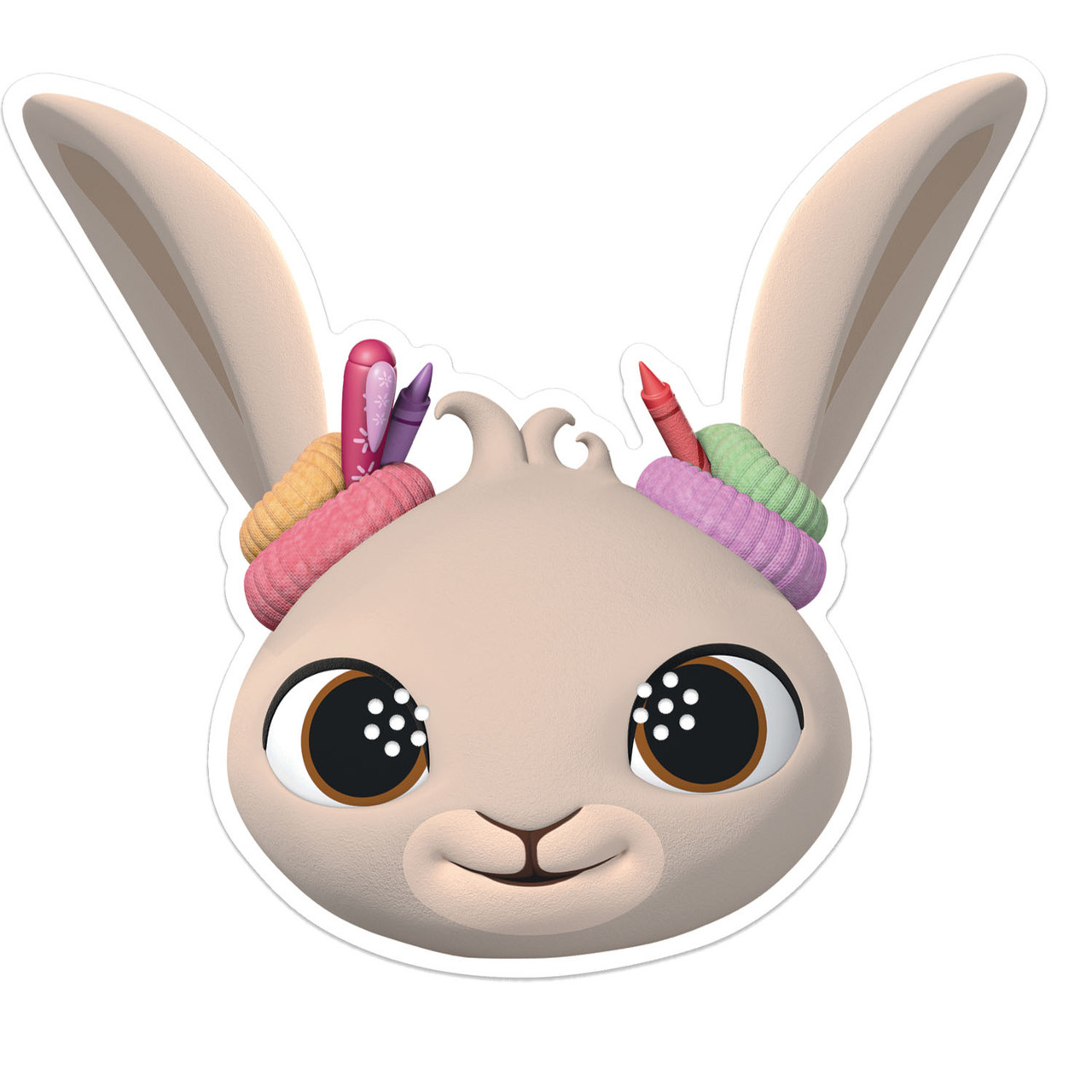 Bing the Bunny Official 2D Card Party Mask