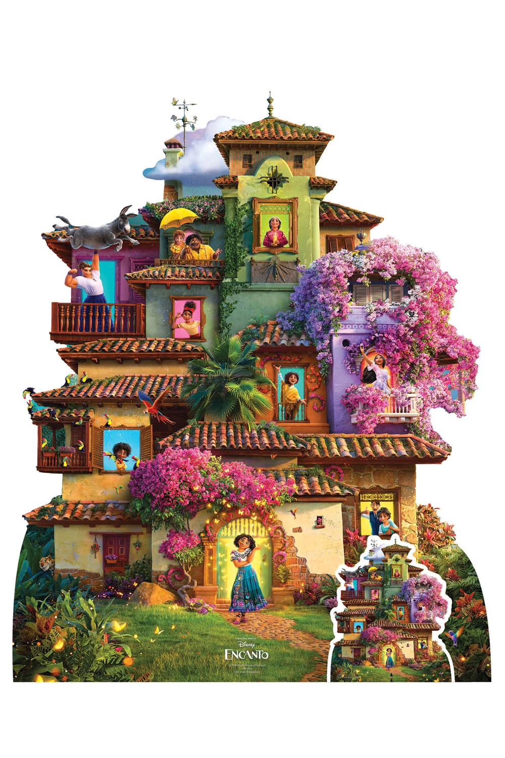 Encanto Casa Madrigal Officiële Disney Kartonnen Uitsnede/Standee