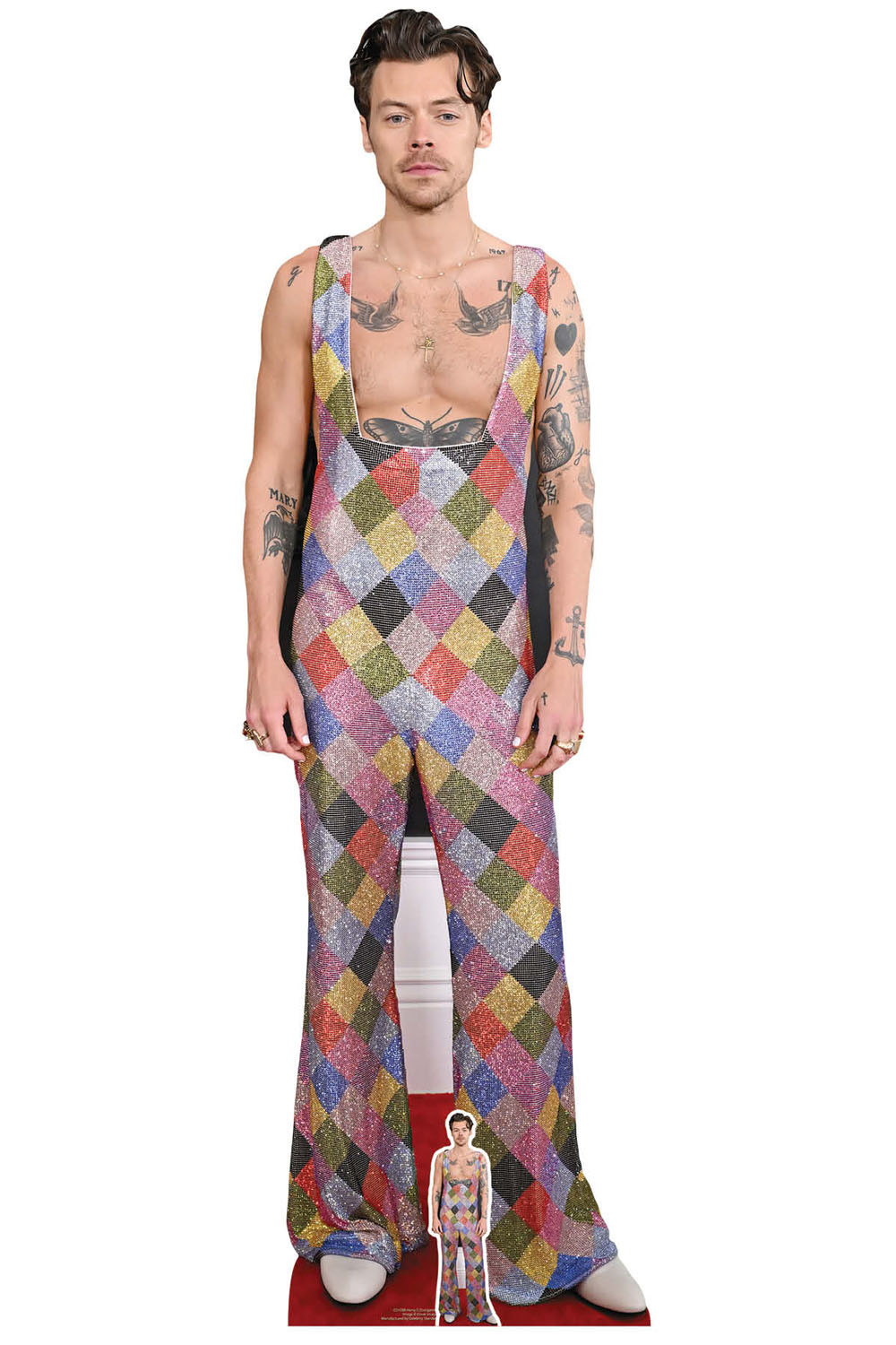 Lifesize Cardboard Cutout of Harry Styles buy cutouts & standees at ...