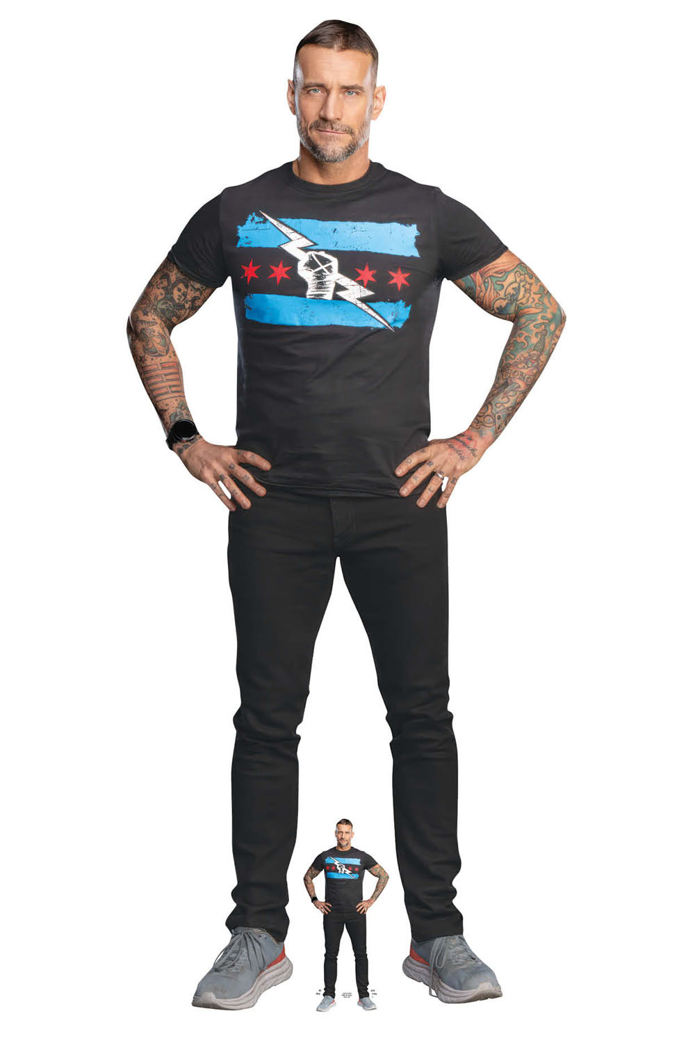 CM Punk WWE Lifesize Cardboard Cutout / Standee / Standup