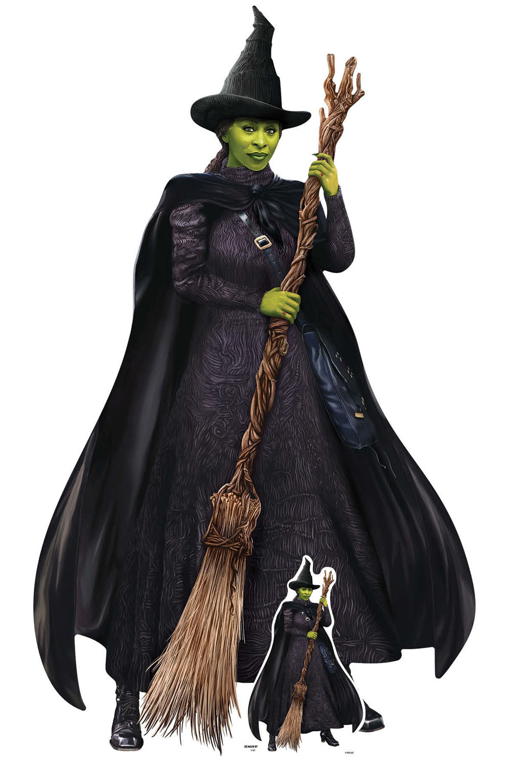 Elphaba from Wicked: For Good Lifesize Cardboard Cutout