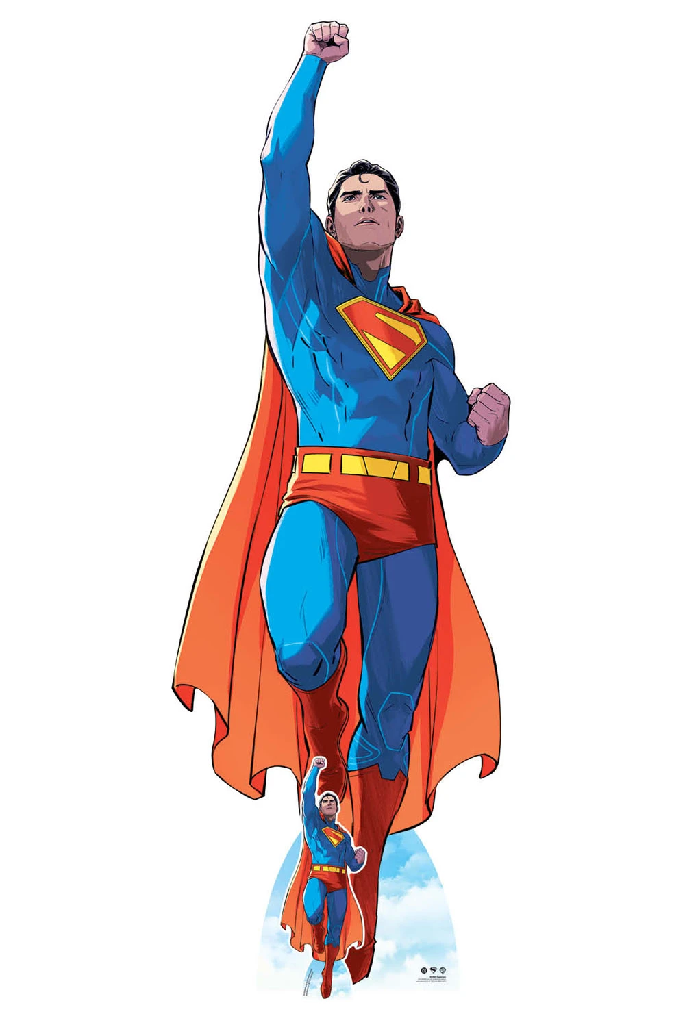 Superman Lifesize Cardboard Cutout - Classic Comic Style buy cutouts ...