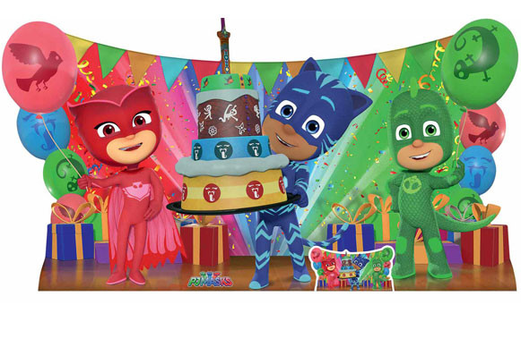 PJ Masks Cardboard Cutouts and Face Masks - Sneak Peak! - Starstills.com