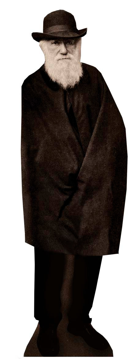 (SS10500) lifesize cardboard cutout of Charles Darwin buy cutouts at ...