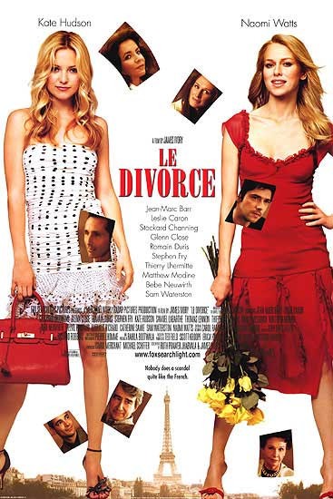 (SS6526143) LE DIVORCE (DOUBLE SIDED International) POSTER buy movie ...