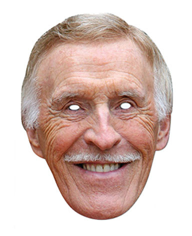 Bruce Forsyth Celebrity Single Card Party Face Mask. In Stock Now with ...