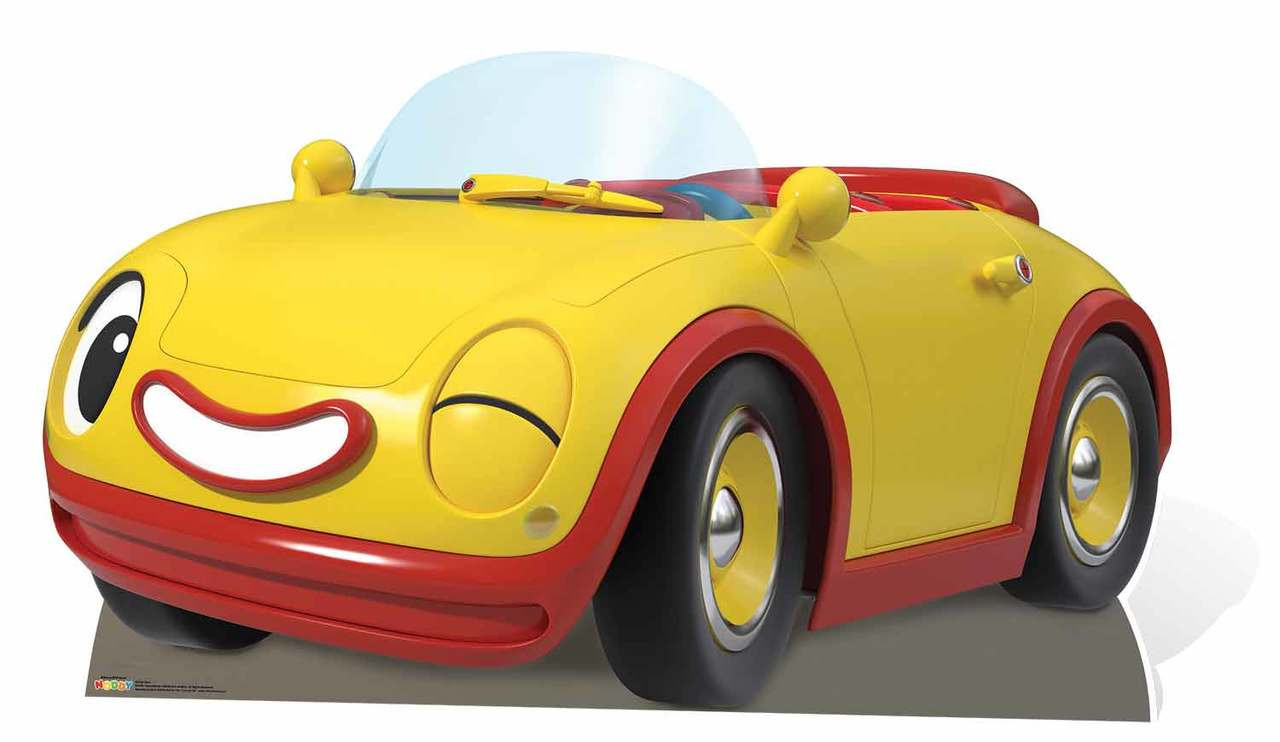 Revs Noddy's Car Carton Cutout / Standee / Stand Up