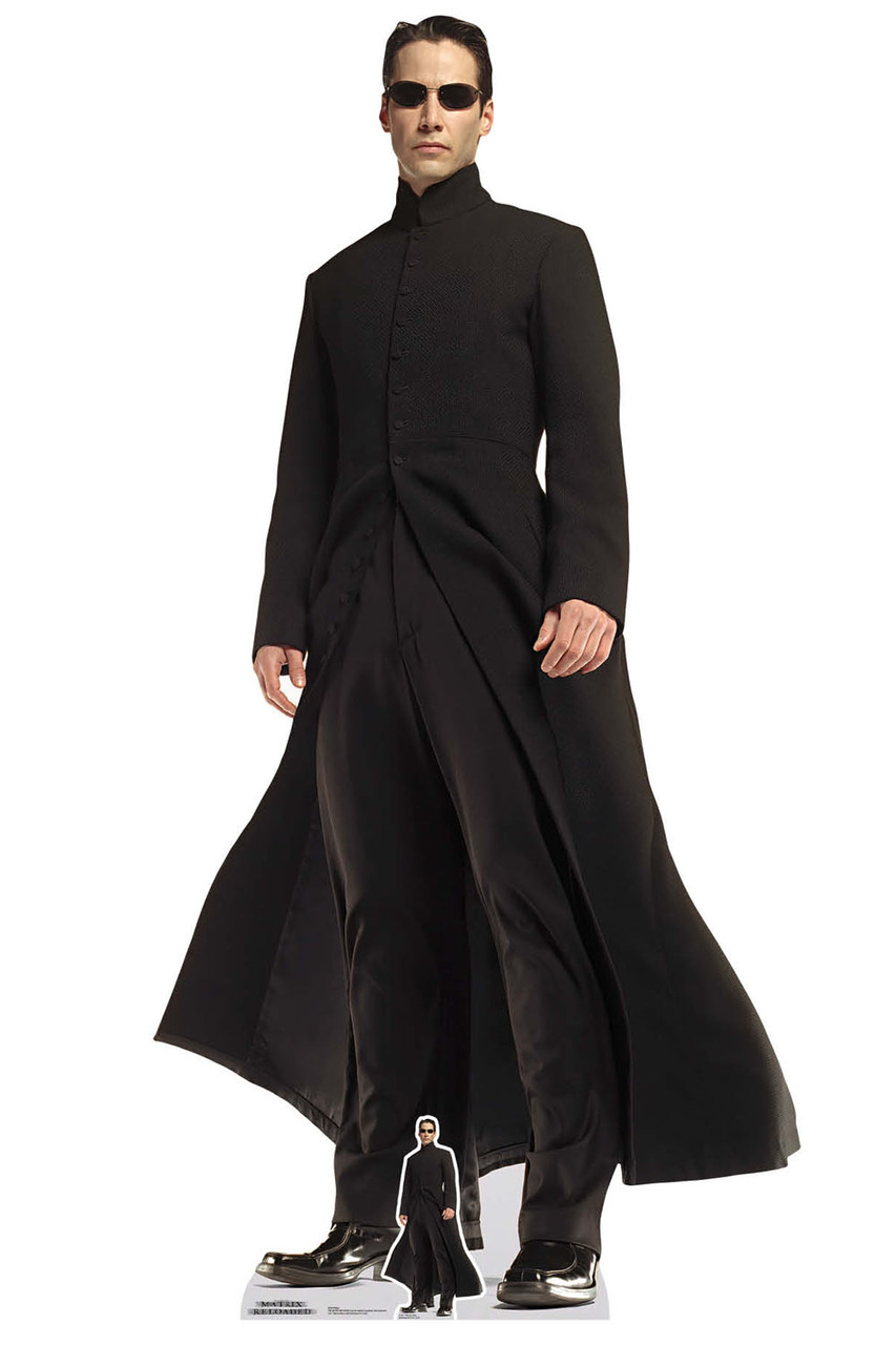 Neo From The Matrix Lifesize Cardboard Cutout Keanu Reeves Official Standee