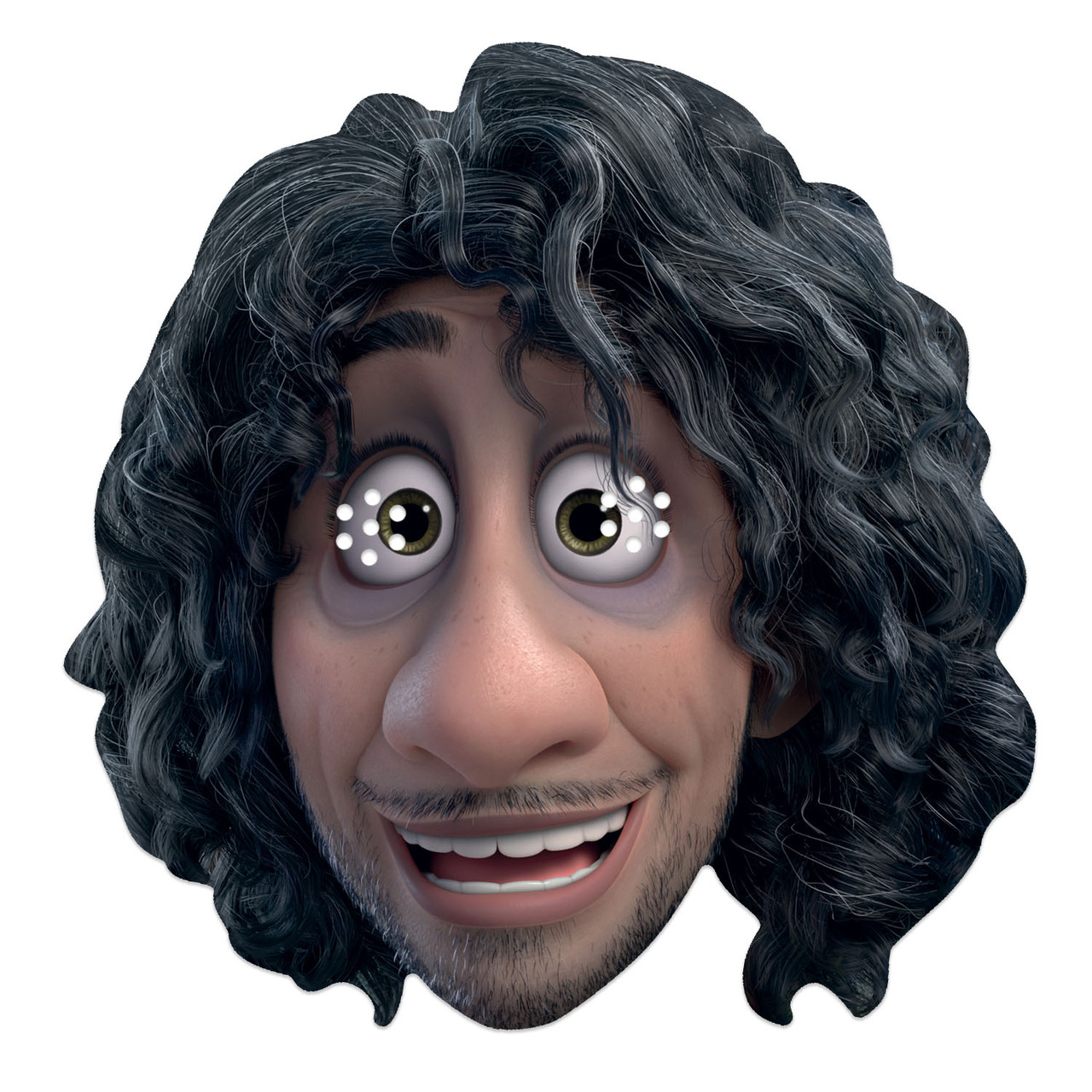 Bruno Madrigal from Encanto 2D Card Party Mask Official Disney