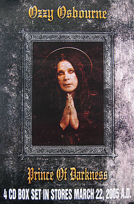 OZZY OSBOURNE (4CD Box Set Release Poster) POSTER buy movie posters at ...