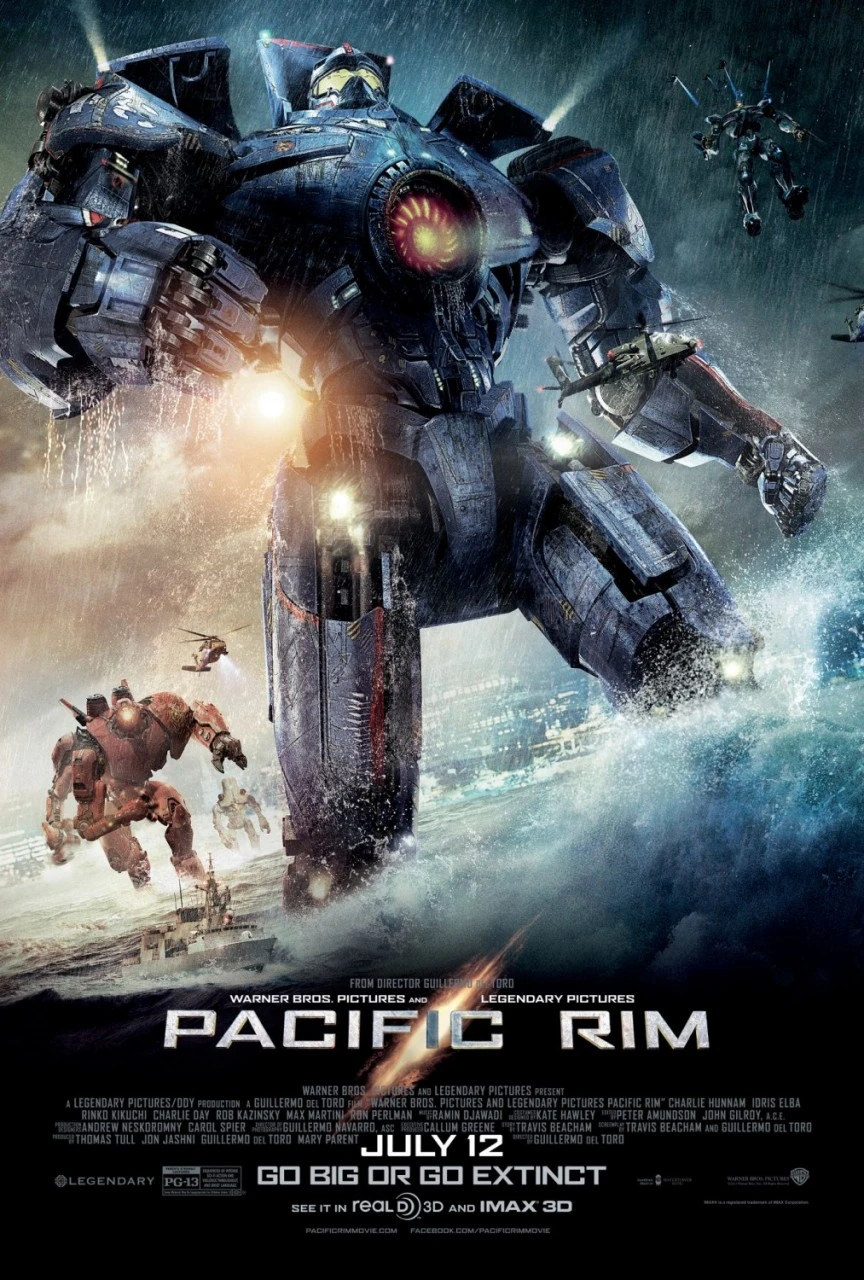 Pacific Rim Movie Poster Pacific Rim 2': Guillermo Del Toro Wanted