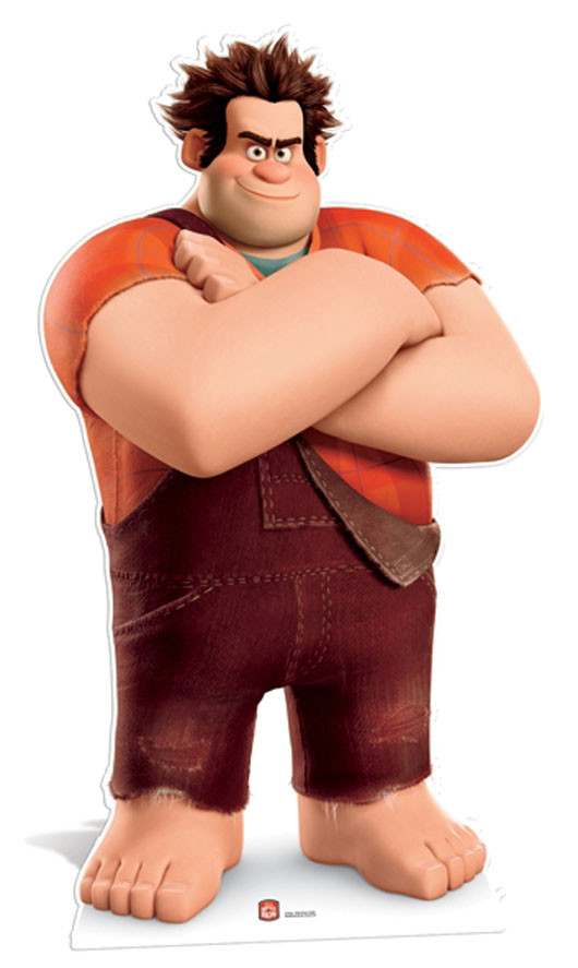 Wreck-it Ralph Lifesize Cardboard Cutout buy cutouts, standups ...