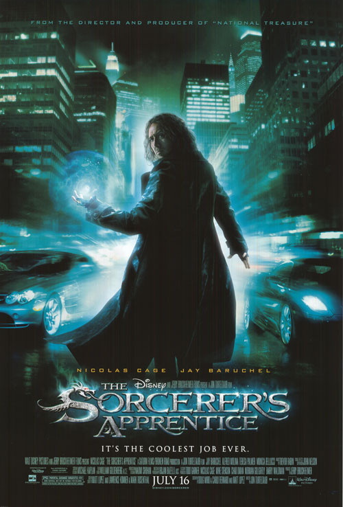 (SS975) THE SORCERER'S APPRENTICE Poster - (Nicholas Cage, Monica ...