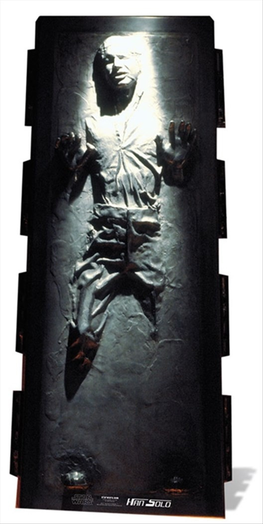 Han Solo in Carbonite Star Wars Lifesize Cardboard Cutout / Standee ...