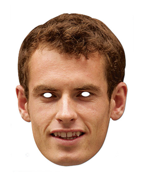 Andy Murray Celebrity Card Party Face Mask. In Stock Now with Free UK ...