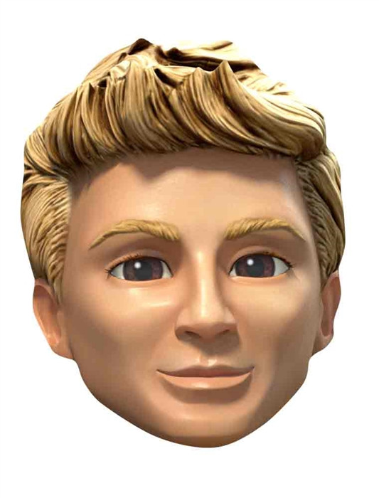 Gordon Tracy Thunderbirds Are Go Single Card Party Face Mask. In Stock ...