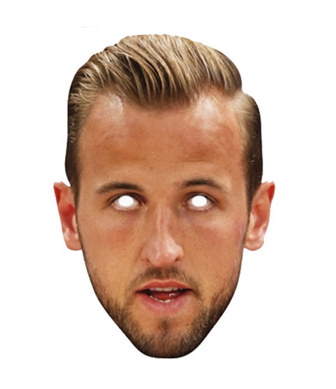 Harry Kane Enkele 2D-Kaart Feest Gezichtsmasker