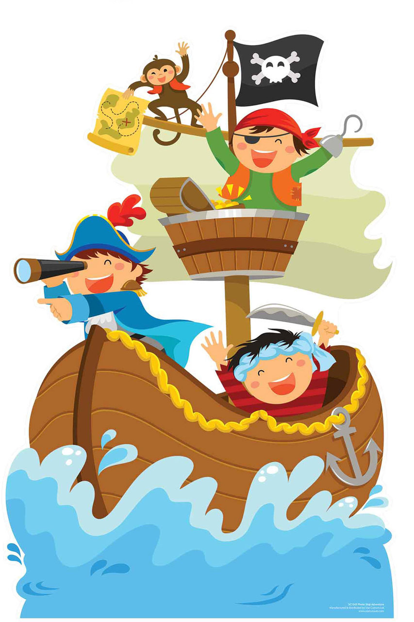 Pirate Ship Cardboard Cutout How To Make A Pirate Ship From Cardboard