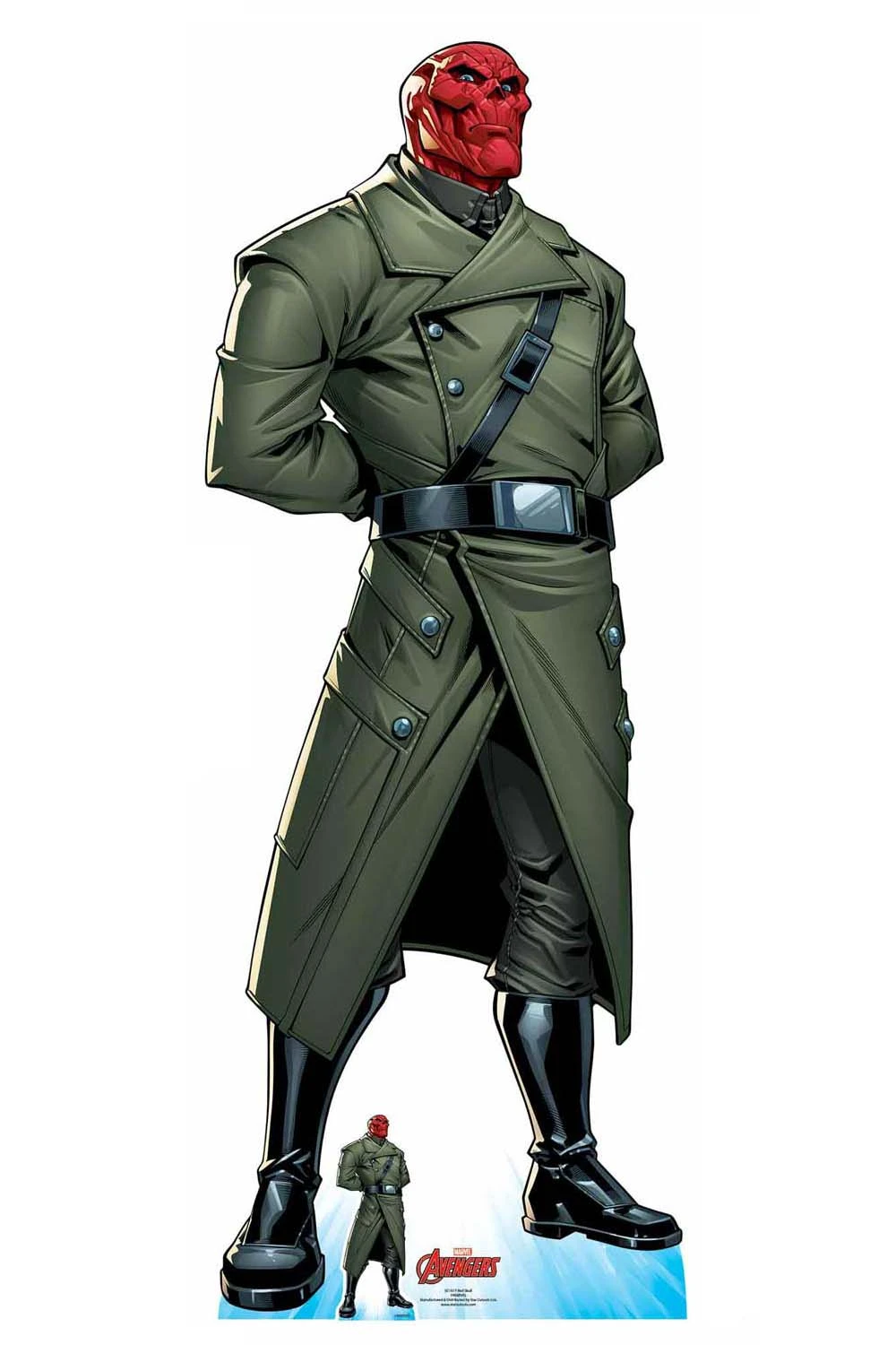 Red Skull Official Lifesize Marvel Avengers Cardboard Cutout