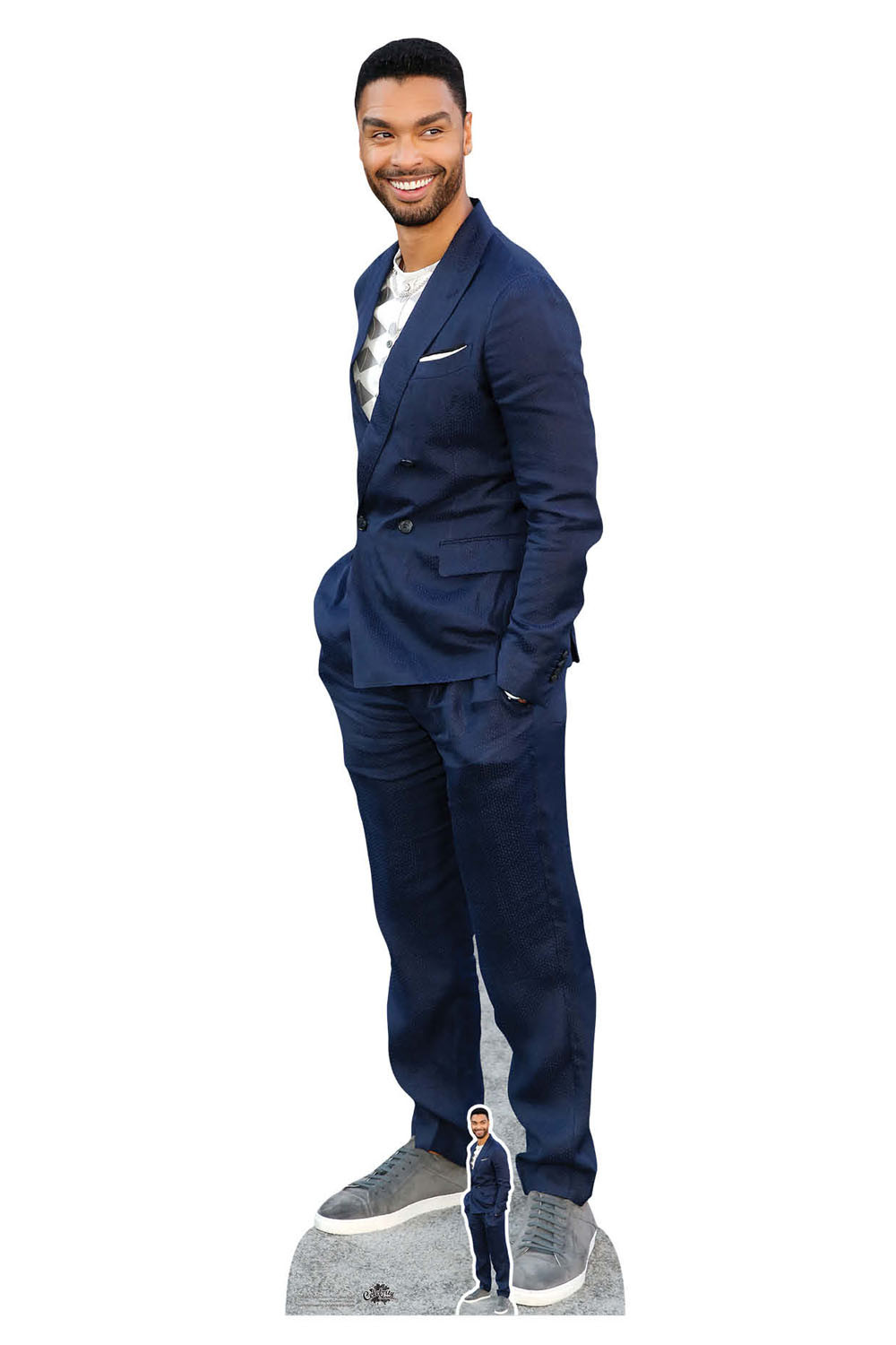 Rege Jean Page Tuxedo Lifesize Cardboard Cutout Standee Standup