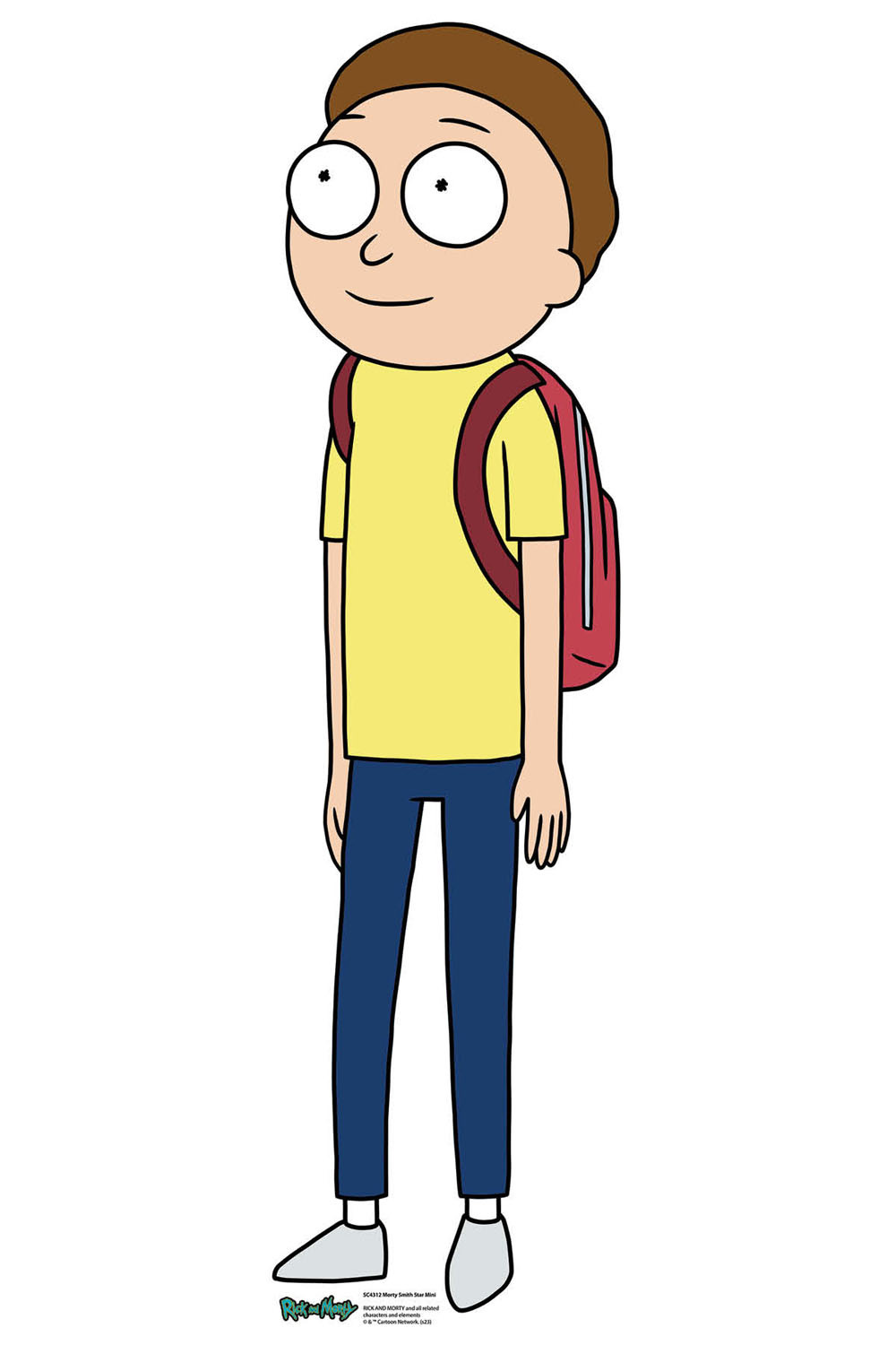 Morty Smith From Rick And Morty Official Mini Cardboard Cutout