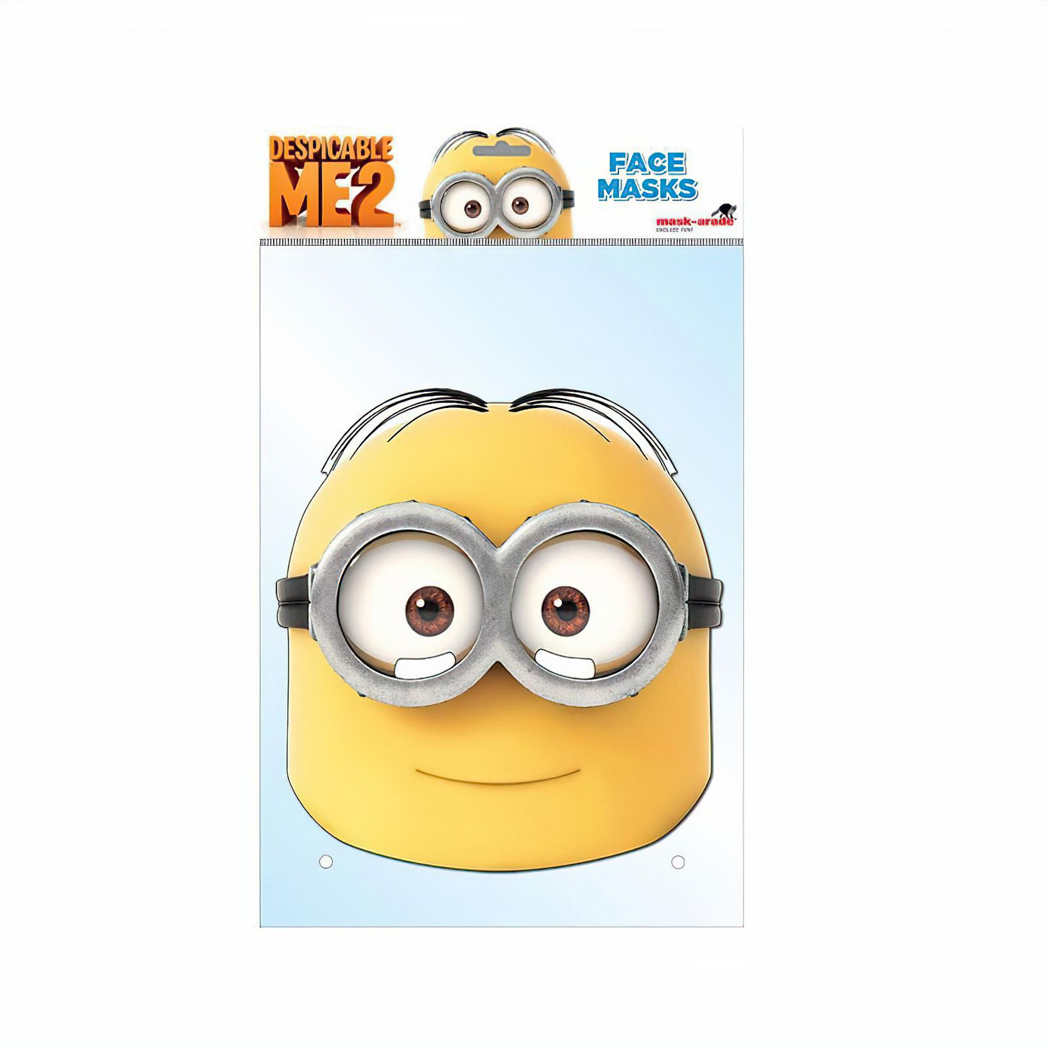 Minion Dave Official Minions Card Party Face Mask