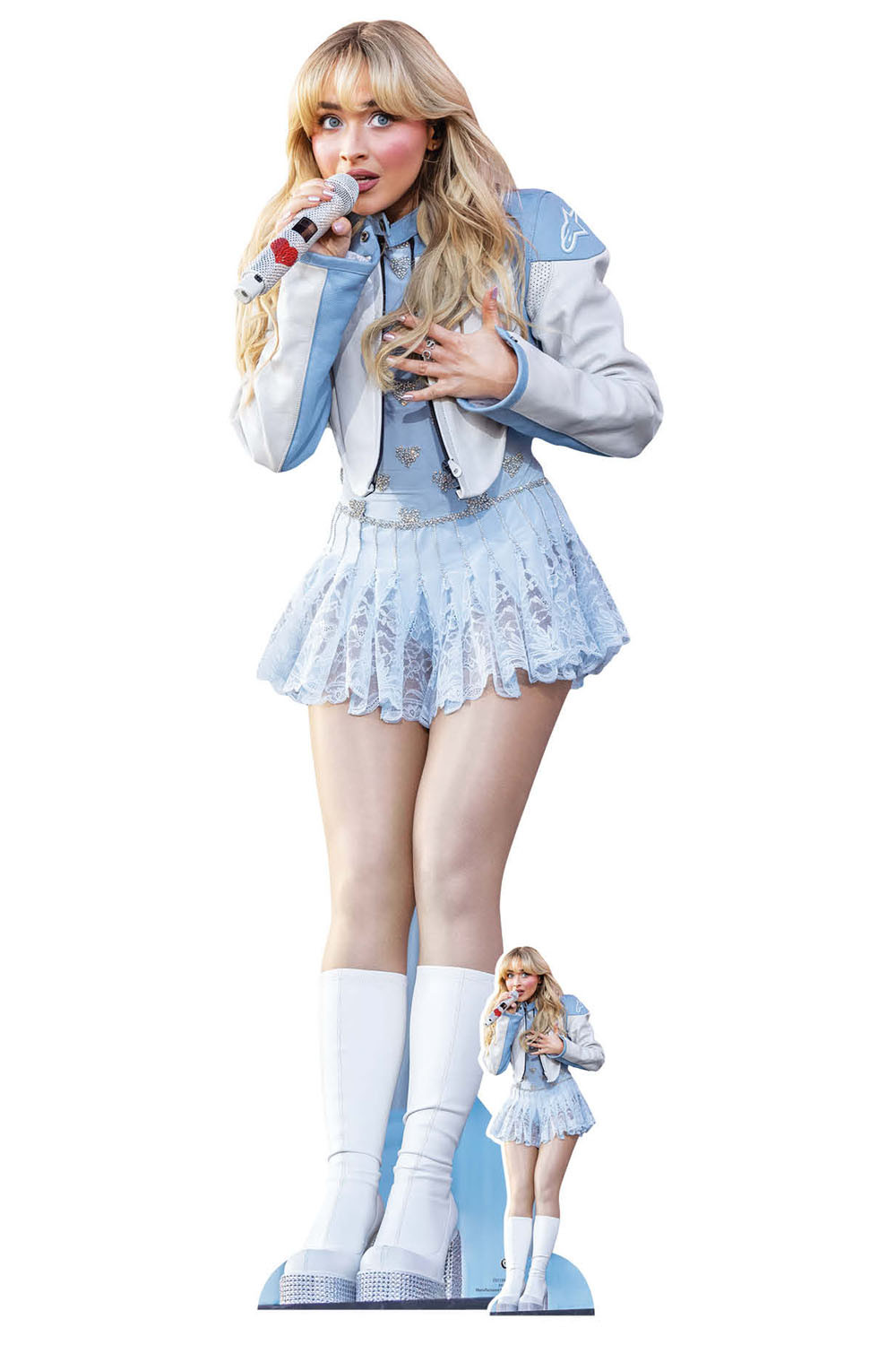 Sabrina Carpenter On Stage Lifesize Cardboard Cutout / Standee