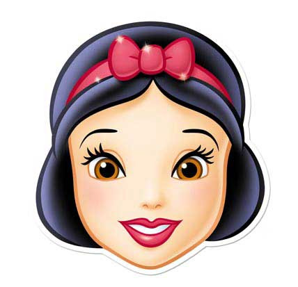 Snow White Face Mask (SSF0081) buy Disney Princess Star Face Masks at ...