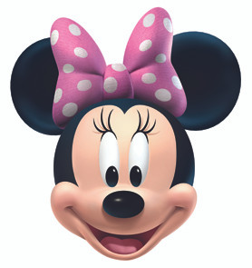 Mickey Mouse and Friends Face Masks Set of 6 (Mickey, Minnie, Donald ...