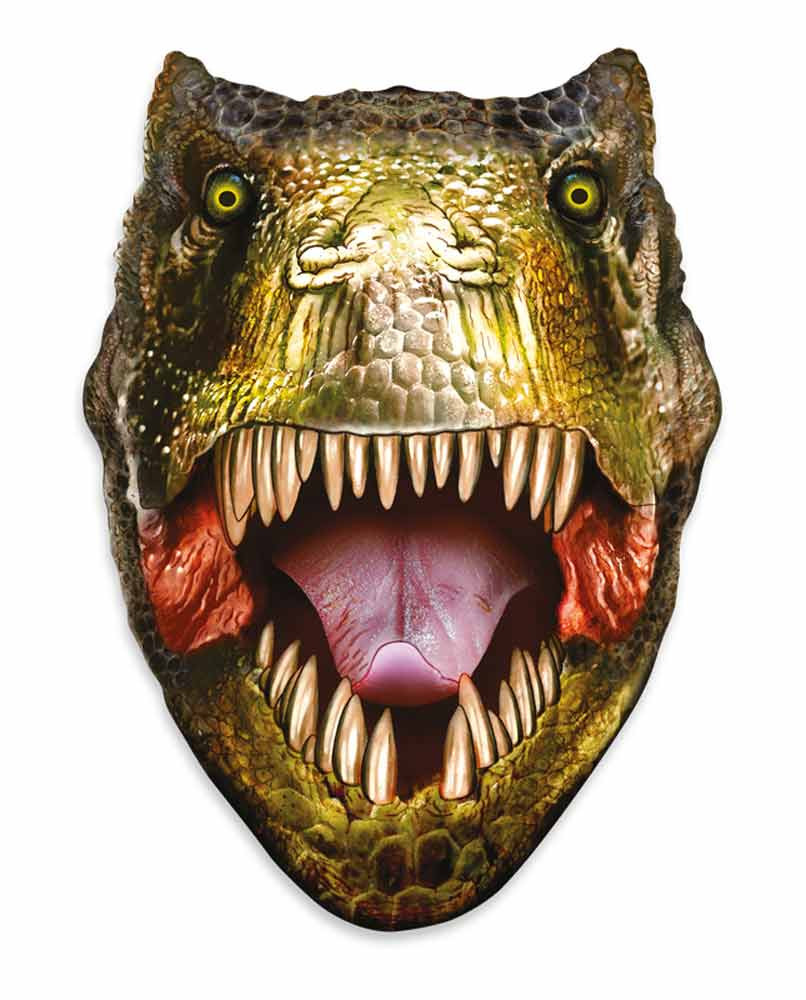 Tyrannosaurus Rex 3D Effect Pop Out Cardboard Cutout Wall Art | Buy Pop ...