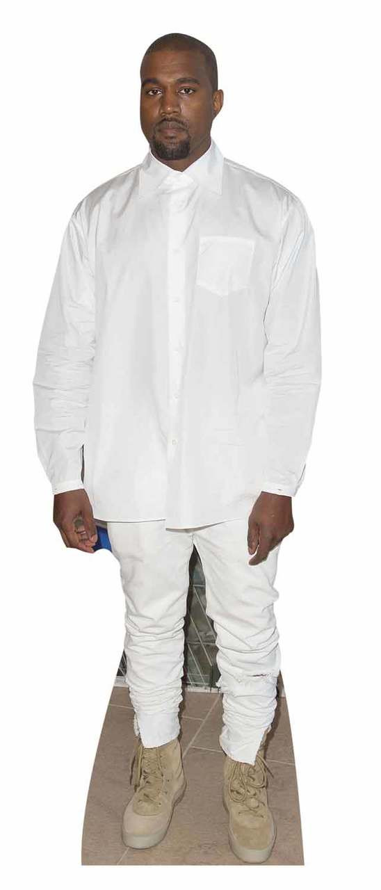 Kanye West T-Shirt Style Lifesize Cardboard Cutout / Standee / Stand Up