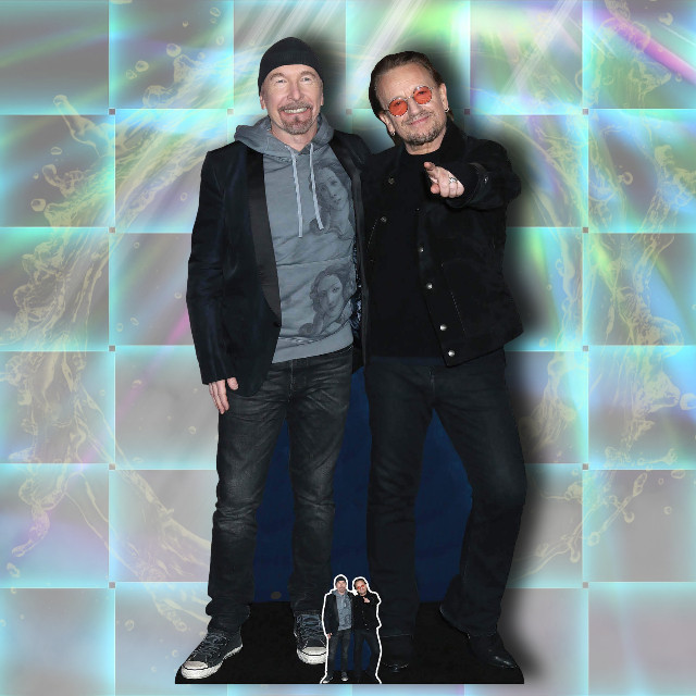 Bono from U2 Lifesize Cardboard Cutout / Standee / Stand Up
