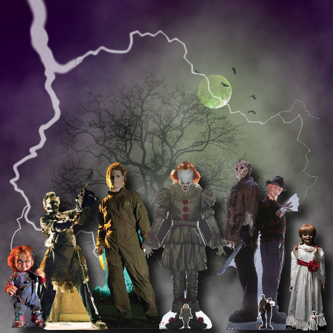 Pennywise from Stephen King's IT Lifesize Cardboard Cutout / Standee
