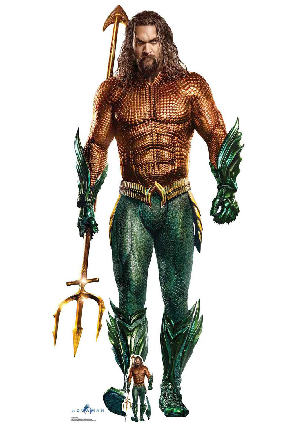 Jason Momoa Purple Suit Lifesize Cardboard Cutout / Standup / Standee