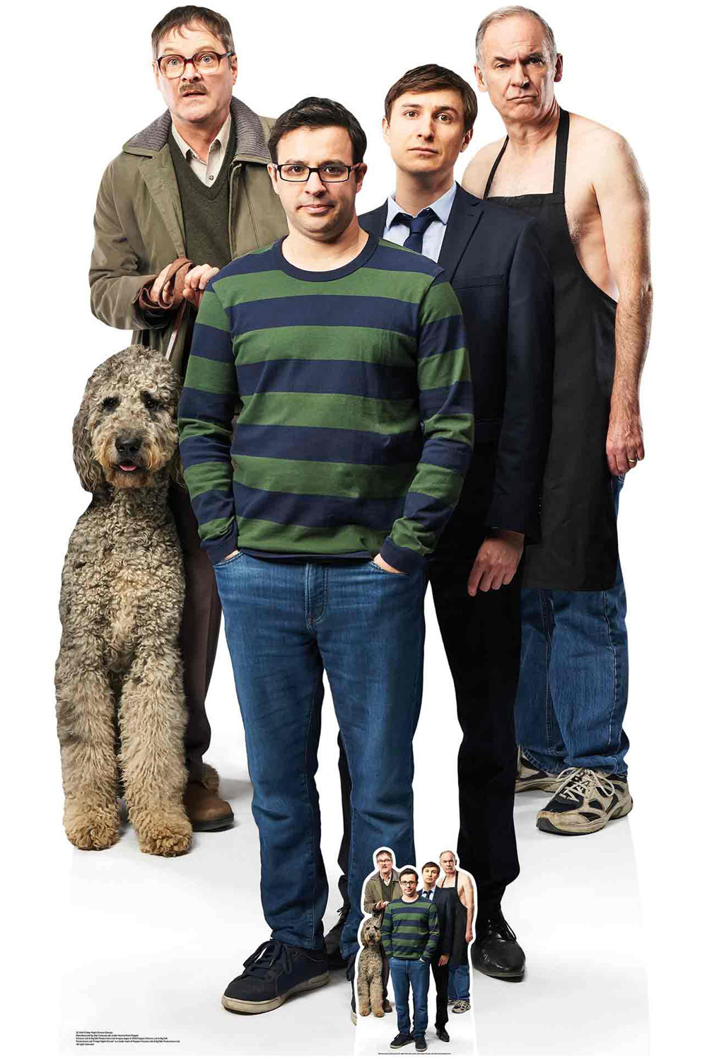 Wilson and Jim from Friday Night Dinner Official Cardboard Cutout / Standee