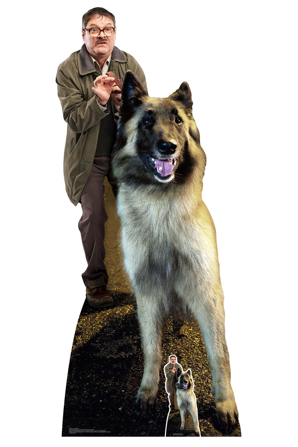 Wilson and Jim from Friday Night Dinner Official Cardboard Cutout / Standee