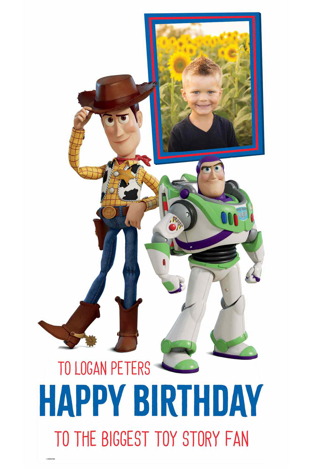 Disney Personalised Cardboard Cutouts choose from Toy Story, Disney ...