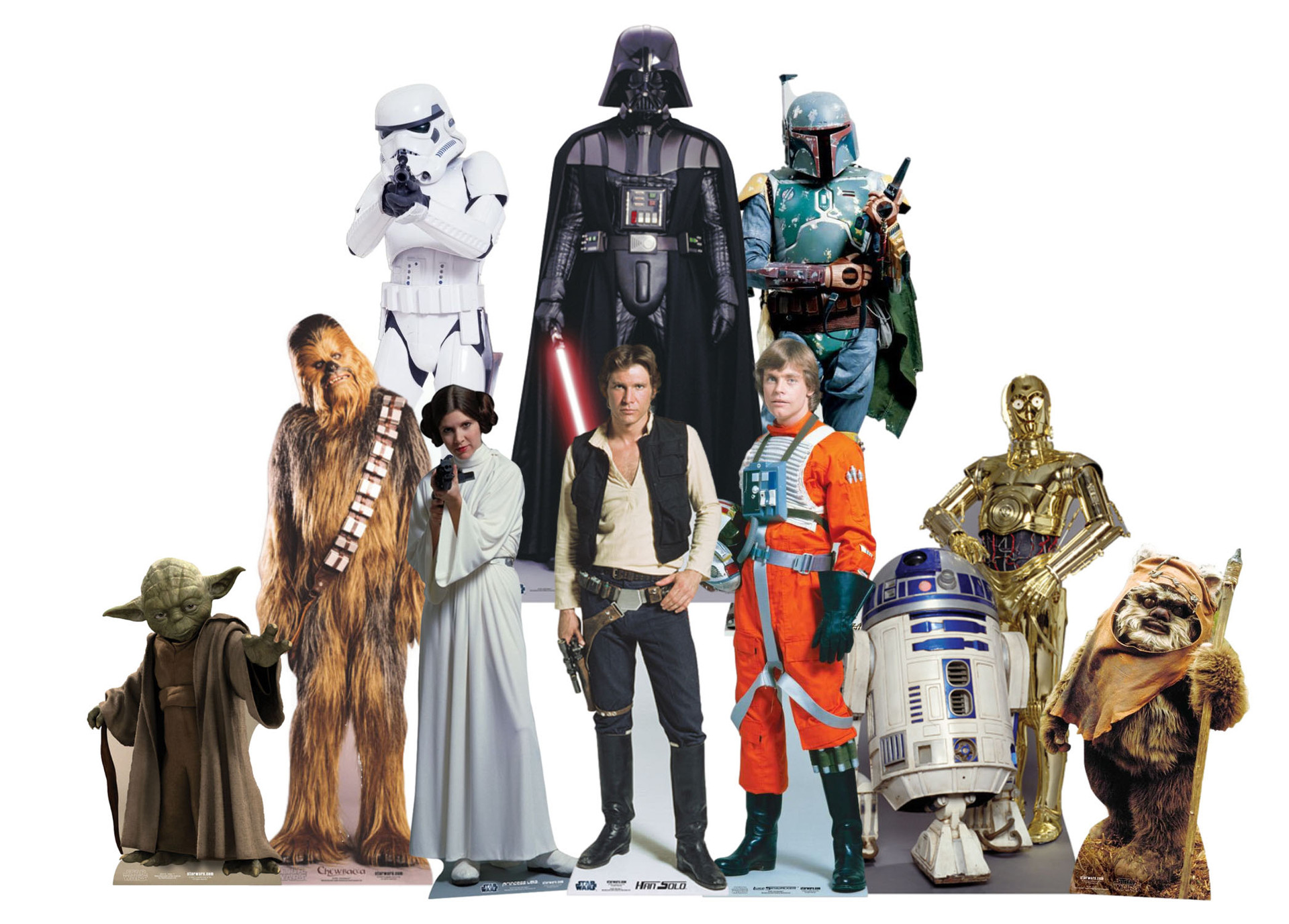 BB-8 Droid Star Wars The Force Awakens Lifesize Cardboard Cutout. Buy ...
