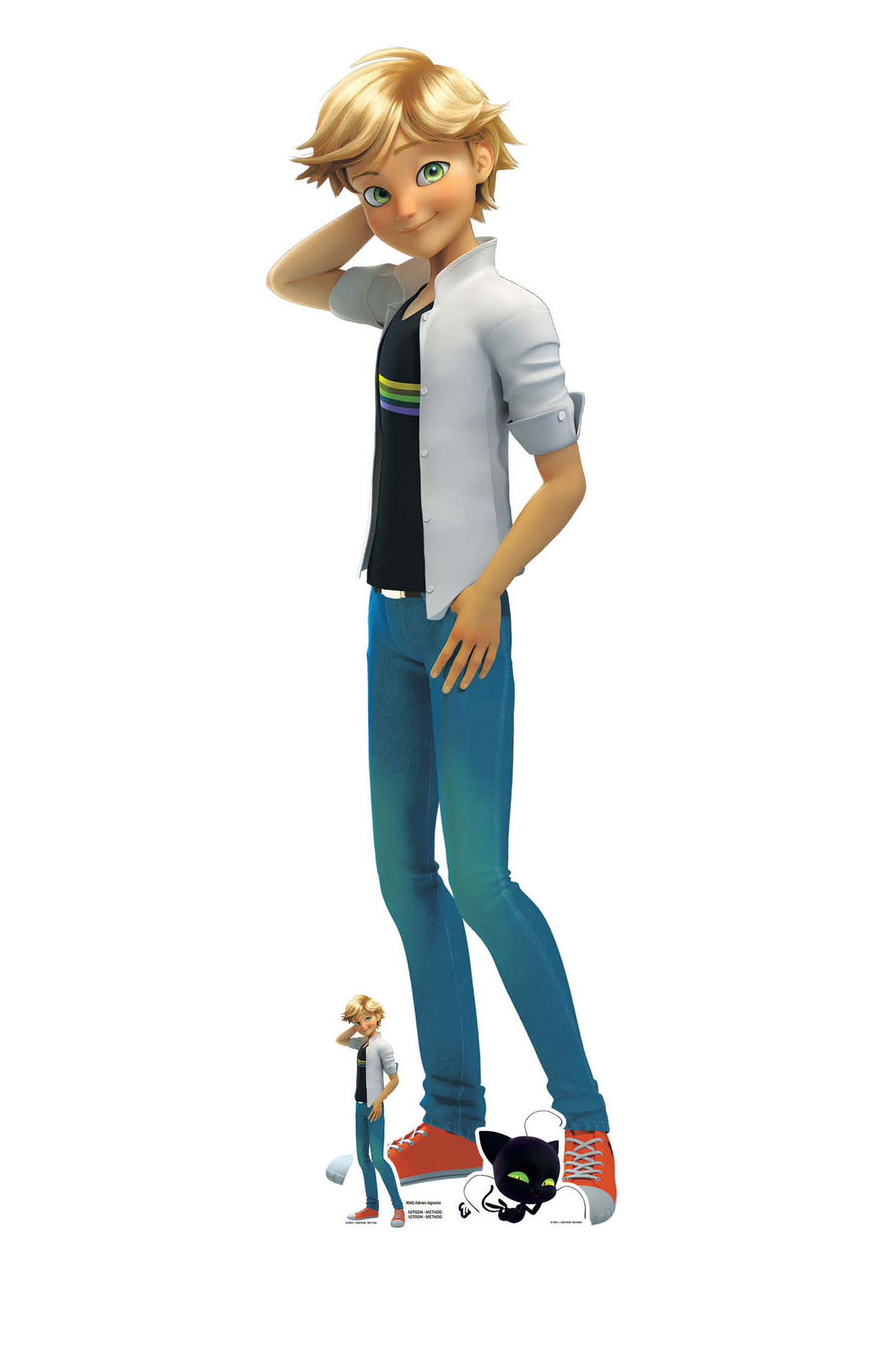Adrien Agreste von Miraculous Ladybug Lifesize Cardboard Cutout ...