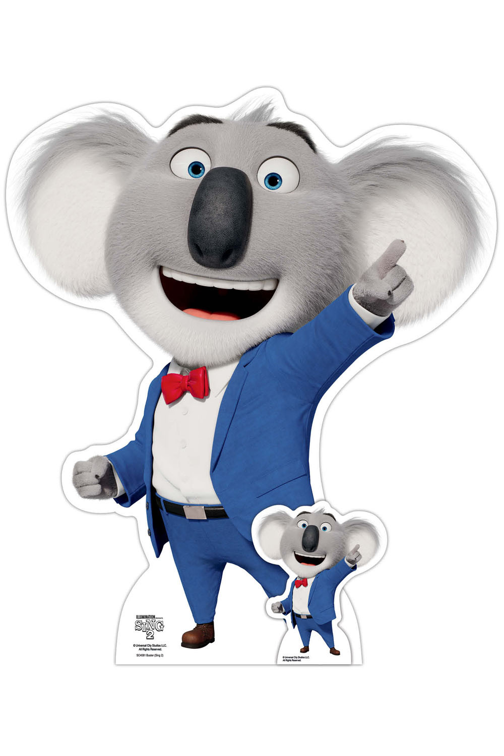 Buster Moon the Koala from Sing 2 Official Cardboard Cutout / Standee